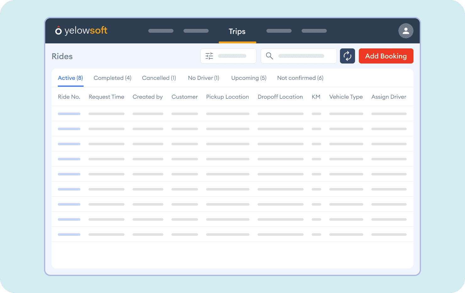 Taxi Dispatch System Admin Panel | Taxi Dispatch Software