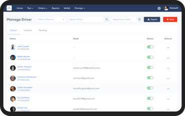 Taxi Dispatch System Admin Panel | Taxi Booking Platform