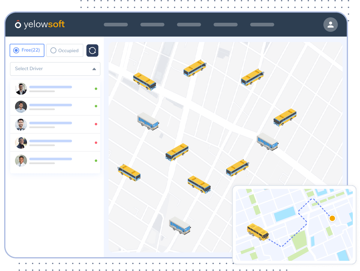School Run Transportation Software for PHOs | Yelowsoft