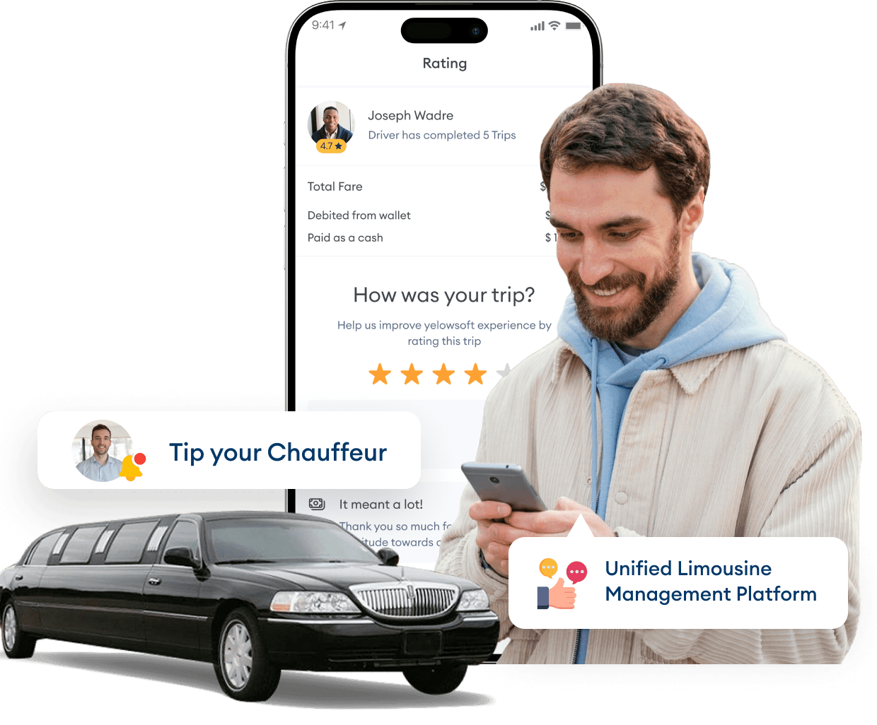 Limo booking software USA | Limousine software - Yelowsoft