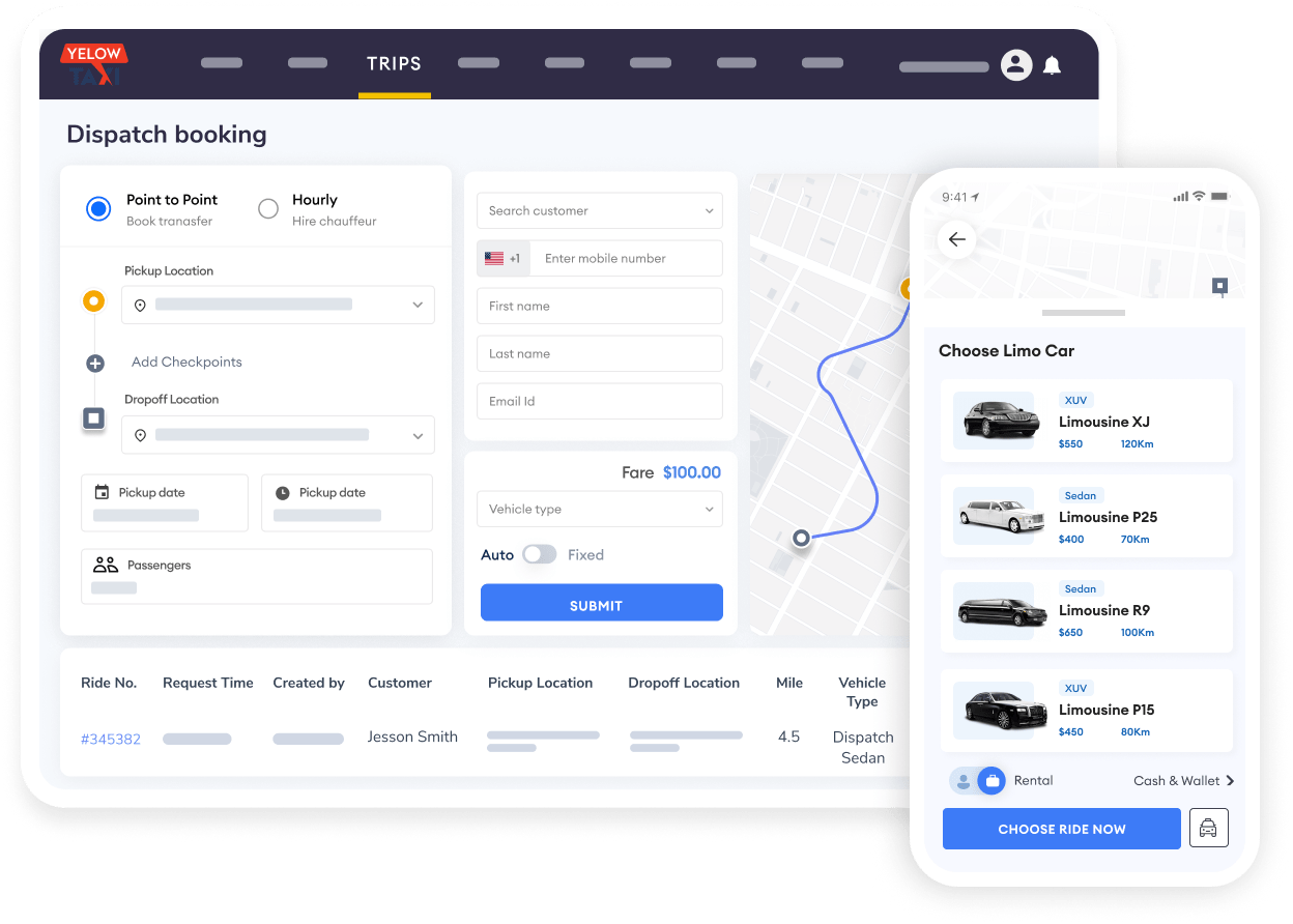 Limo Dispatch Software | Limousine & Chauffeur Booking System