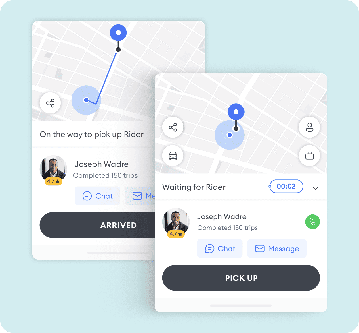 Taxi Driver App | Cab Driver App for Dispatch Management