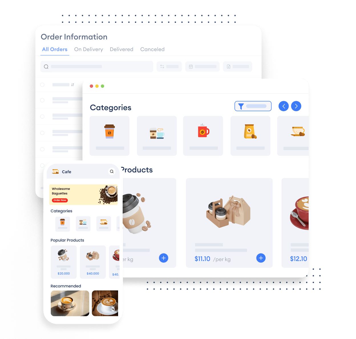Ordering & Delivery Software for Cafe & Coffee Shops