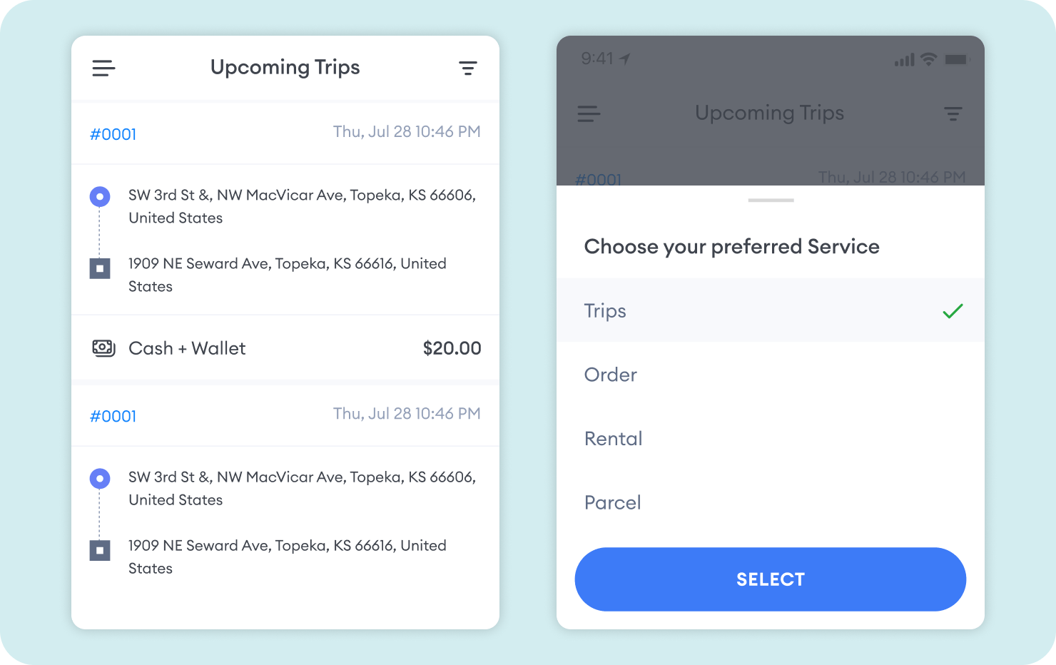 Taxi Passenger App | Customer App for Taxi Booking System