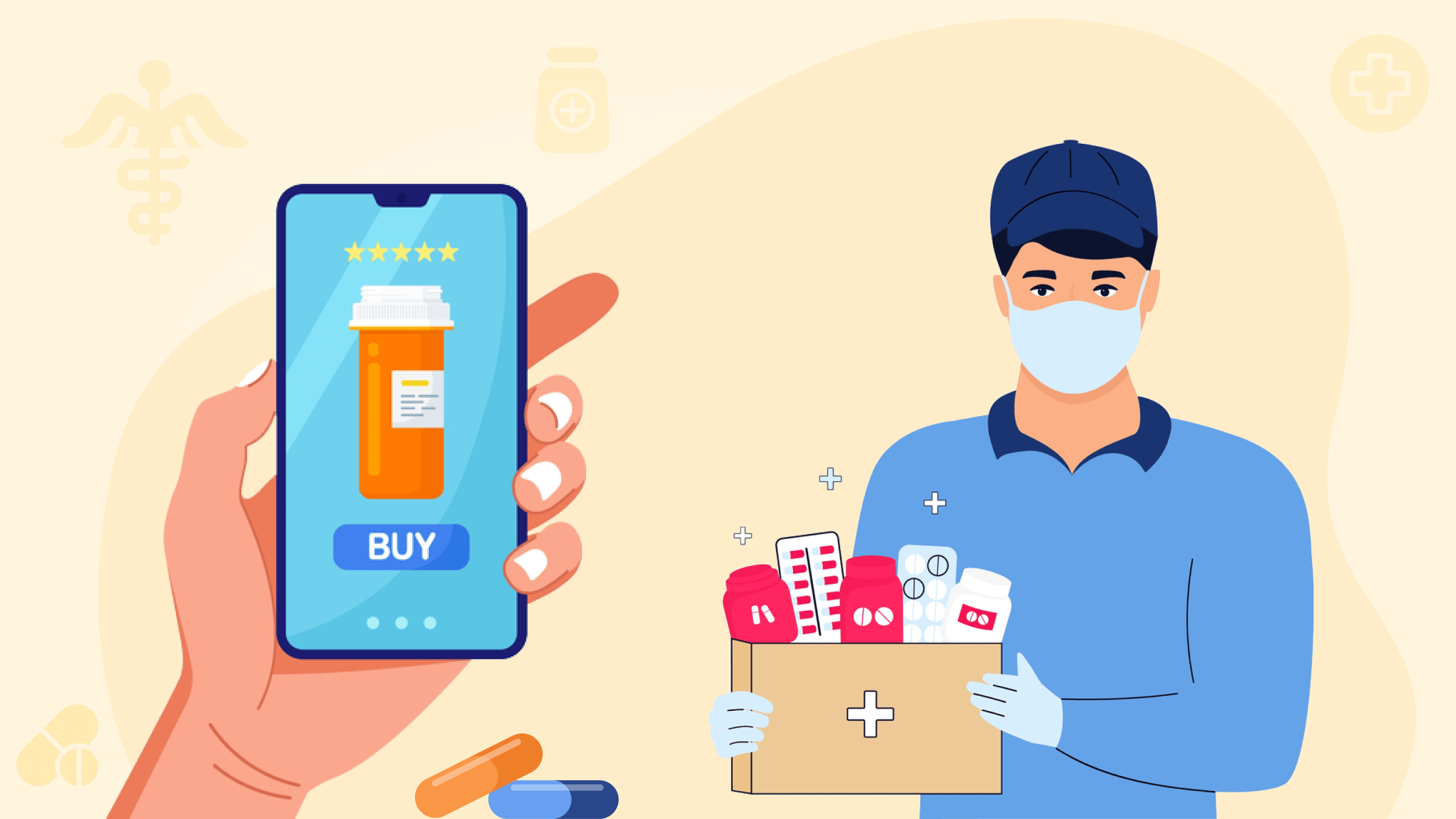 Medicine delivery apps delivery app development