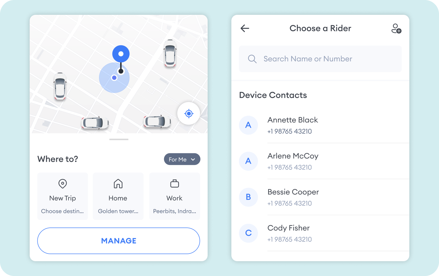 Taxi Passenger App | Customer App for Taxi Booking System