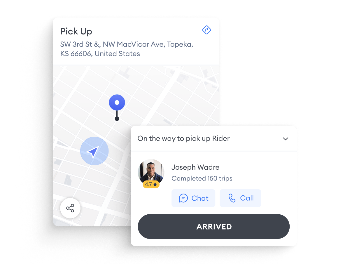 Live Tracking & Navigation for Accurate Rides | Yelowsoft