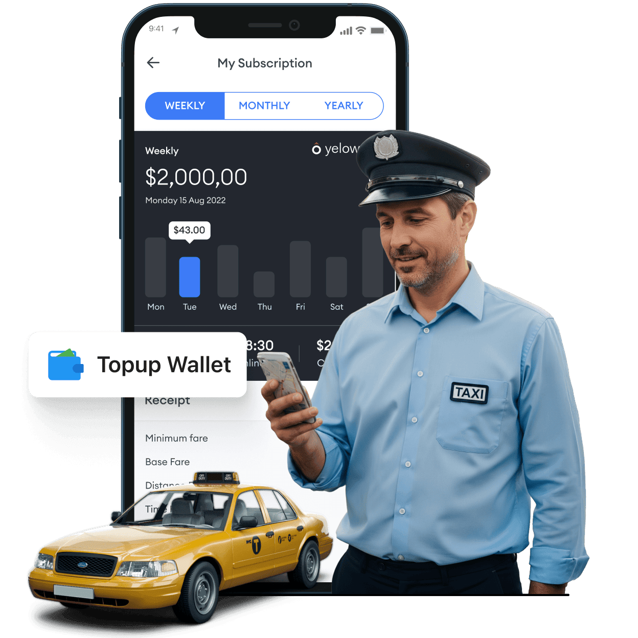 Taxi Driver App | Cab Driver App for Dispatch Management